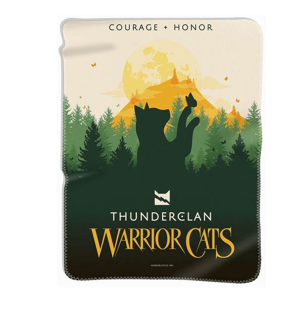 ThunderClan Epic Poster Blanket | Official Warrior Cats Store - Warriors Cats Store - USA