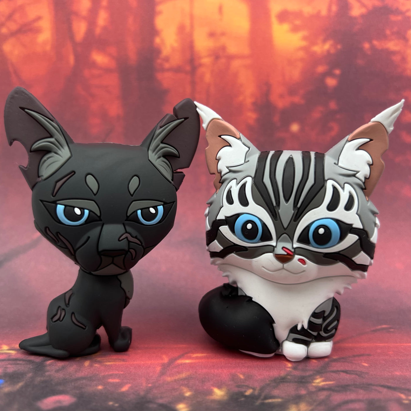 Warrior Cats Mini Figures — Firestar, Jayfeather, Tigerstar & More ...