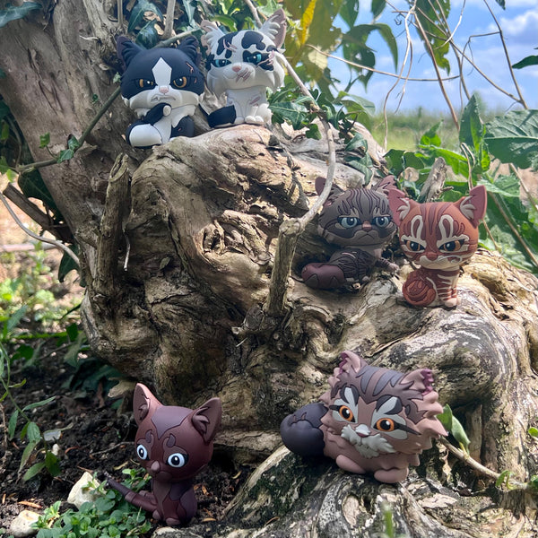 Bundle of 3 - Mini Collector Figures (Series 7) | Official Warrior Cats ...
