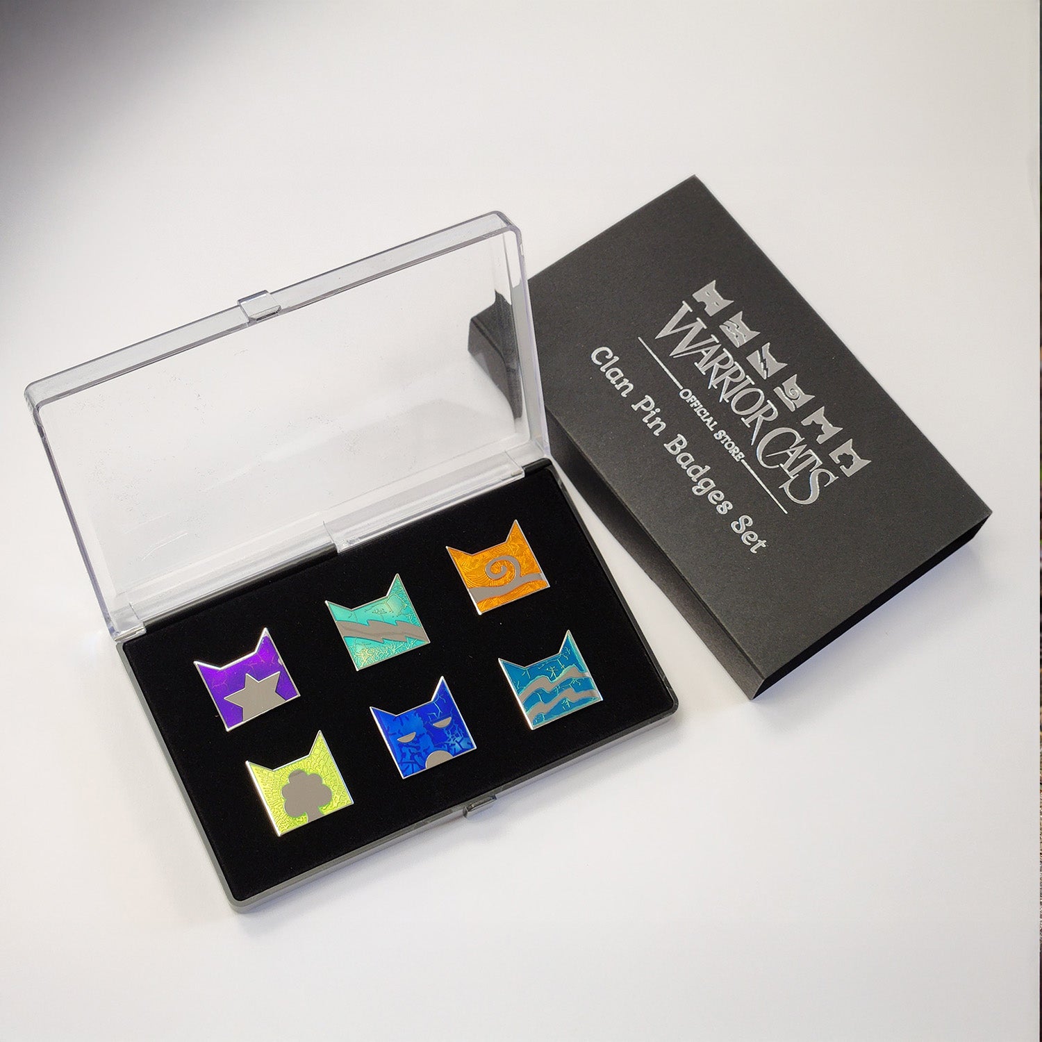 Warrior Cats Pins & Patches - Enamel Pins & Clan Badges - Official ...