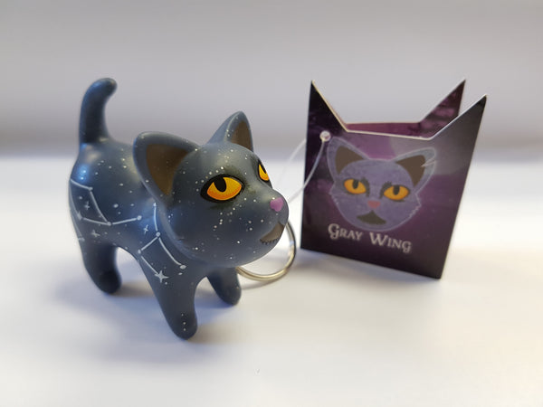 Keychain - StarClan's Gray Wing - Warrior Cats Store